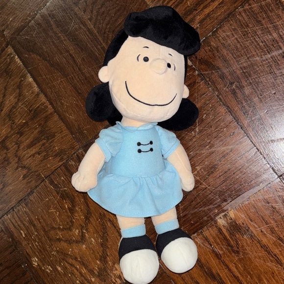 Peanuts | Toys | Peanuts Lucy Plush In Blue Dress | Poshmark